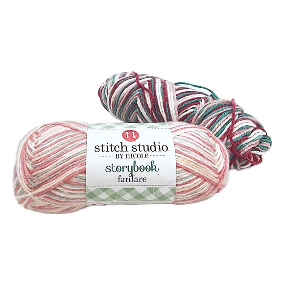 Art | Yarn Lot Strawberry Gradients Stitch Studio Nicole Storybook ...